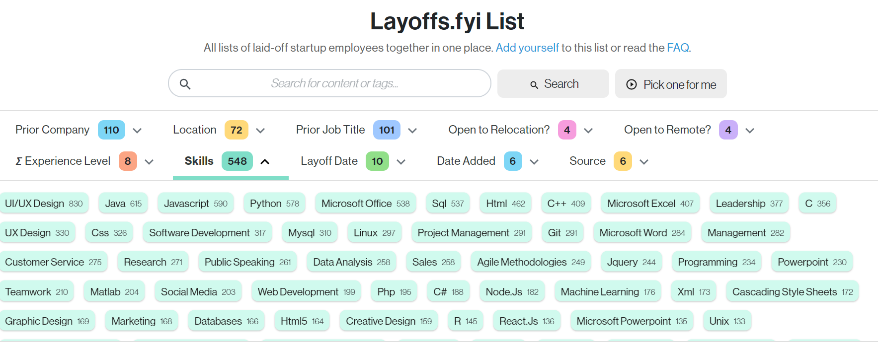 This Live Layoff Tracker can help those who lost Jobs due to Covid19 ...